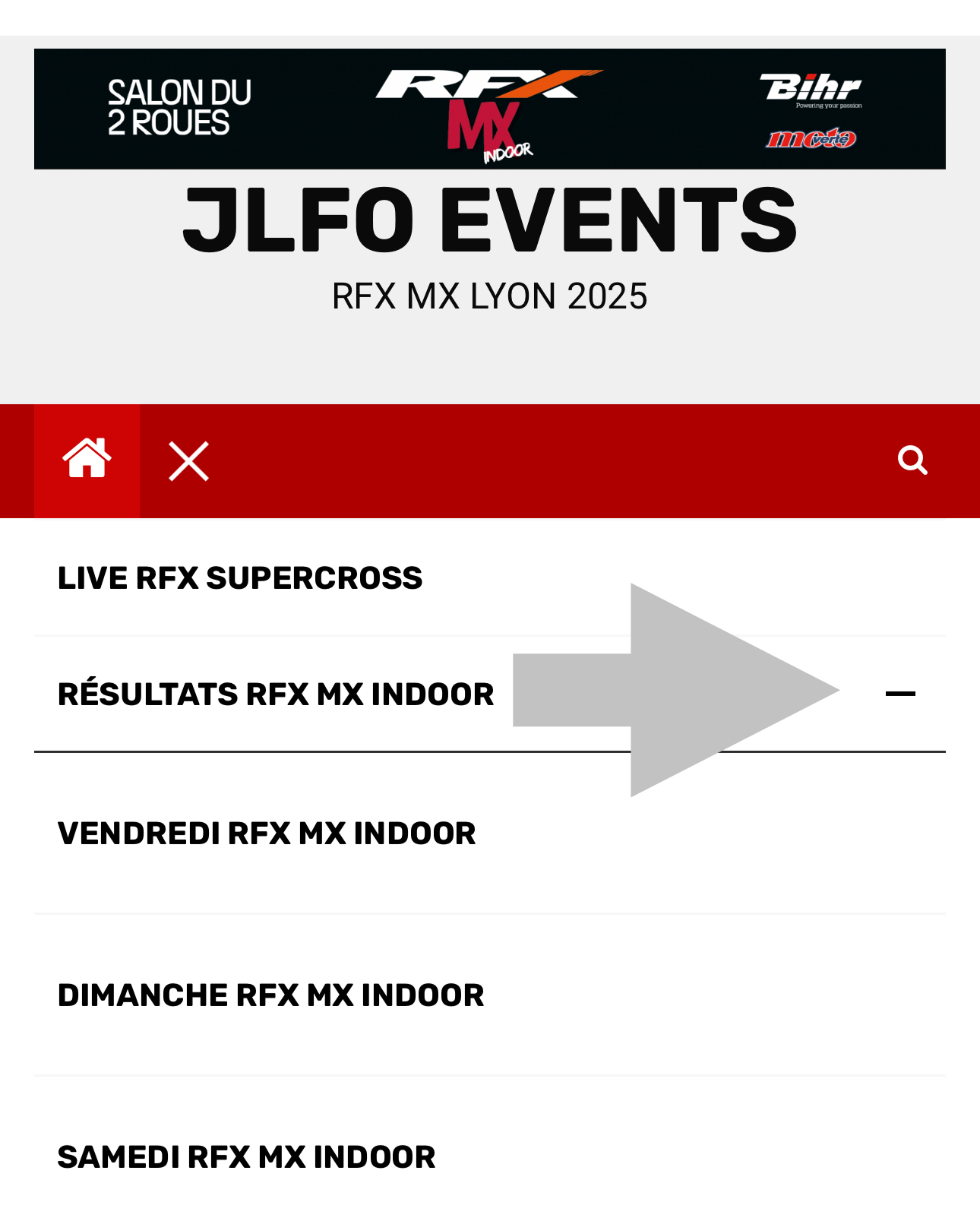 JLFO Events – RFX MX LYON 2025
